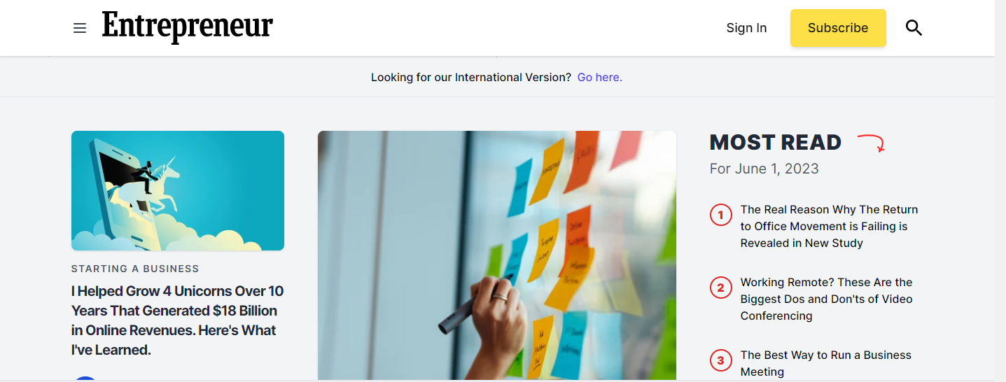 15 Best Websites For Entrepreneurs in 2023