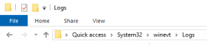 How Can You Find The Location of the Windows Log Files?